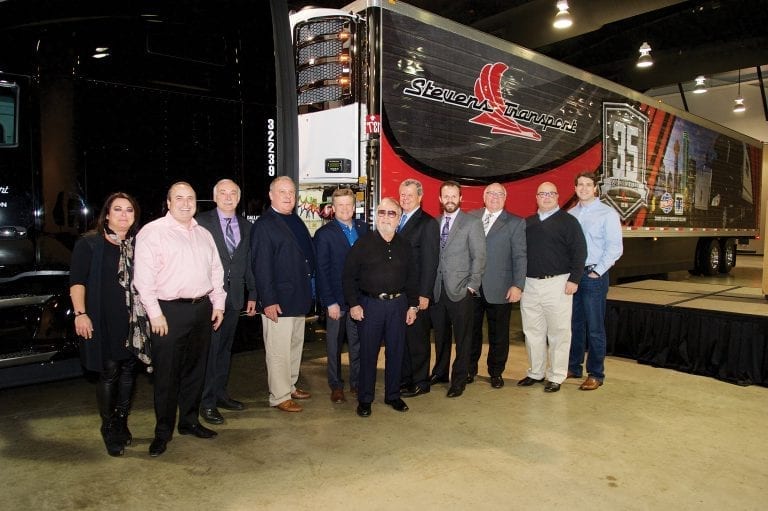 Utility Delivers Special 35th Anniversary Trailer To Stevens Transport ...